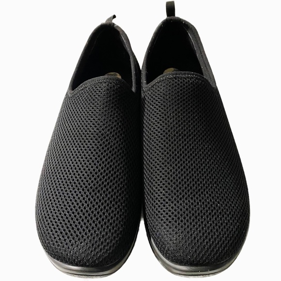 Fly Flot | Shoes | Fly Flot Black Mesh Comfort Shoes Made In Italy Size ...